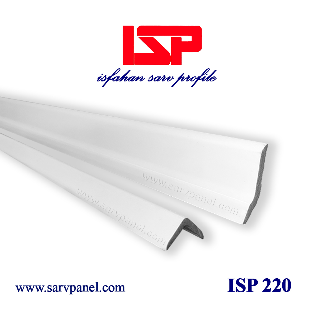 قرنیز پلی‌استایرن کد ISP 220 – سرو پنل تولید کننده ترمو پنل های ...